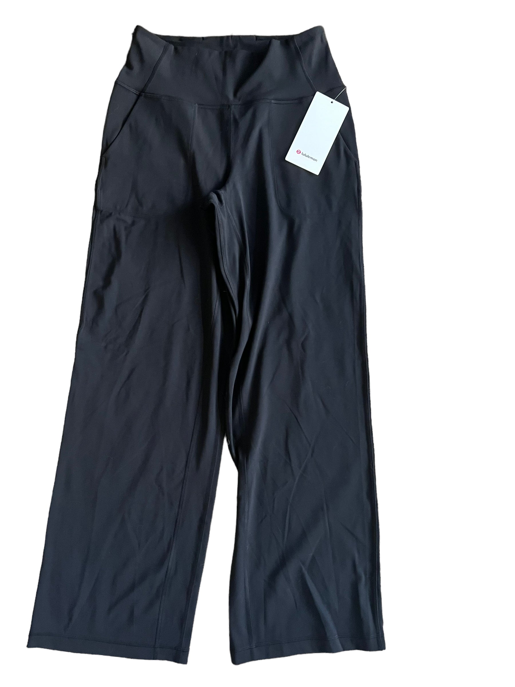 Align Pant | Wide Leg | Black – Luxe & Lu